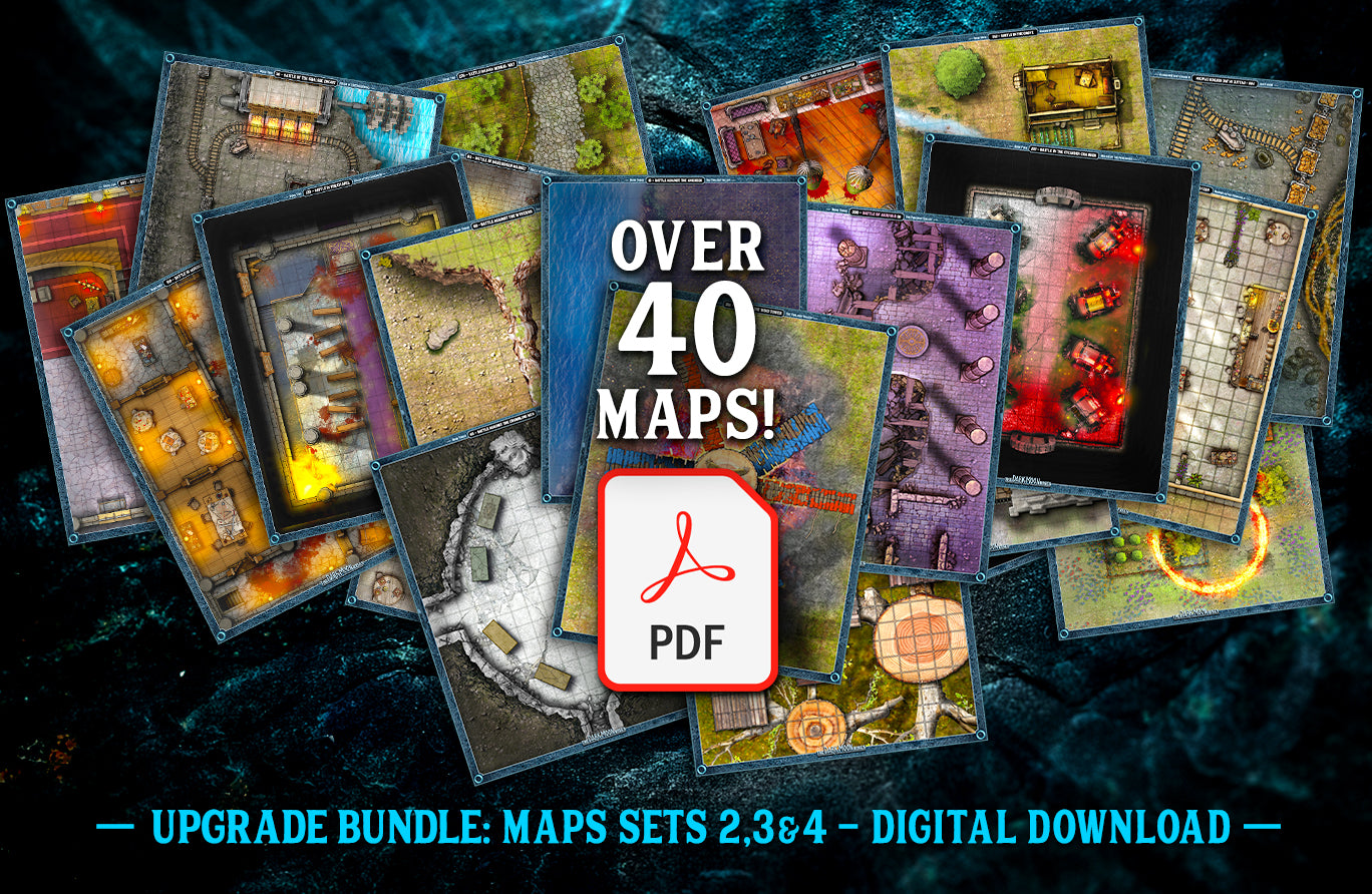 The Dark Moon Rises - Upgrade Bundle - All the Maps (PDF) – Archmage Press