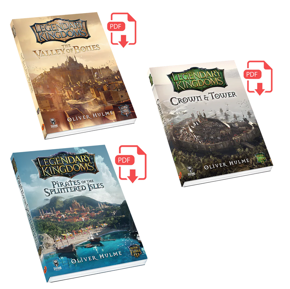 Legendary Kingdoms Bundle (Book 1, 2 & 3) - PDF Bundle – Archmage Press